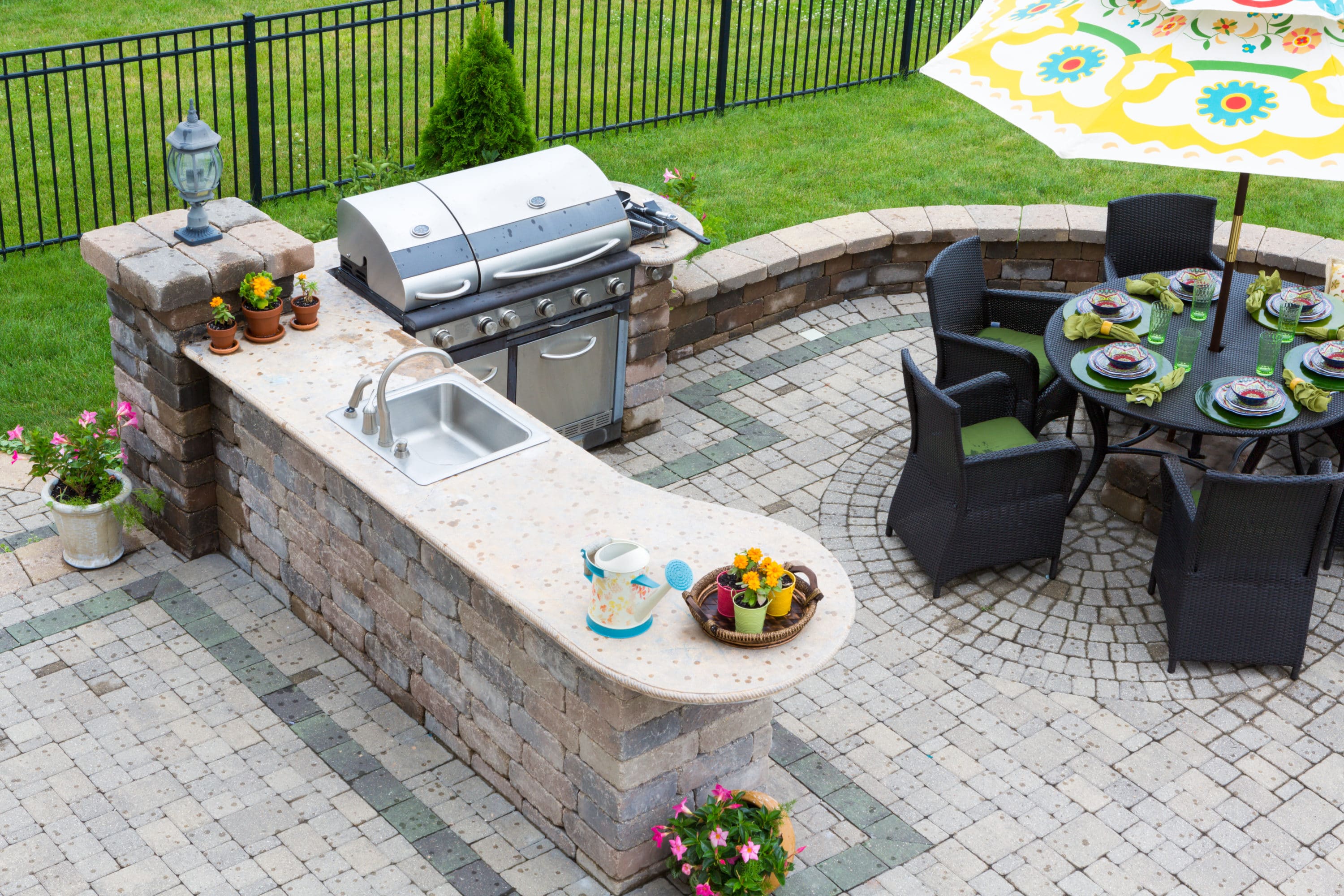 Paver Patio Facelift | Forestville MD | Medallion Security